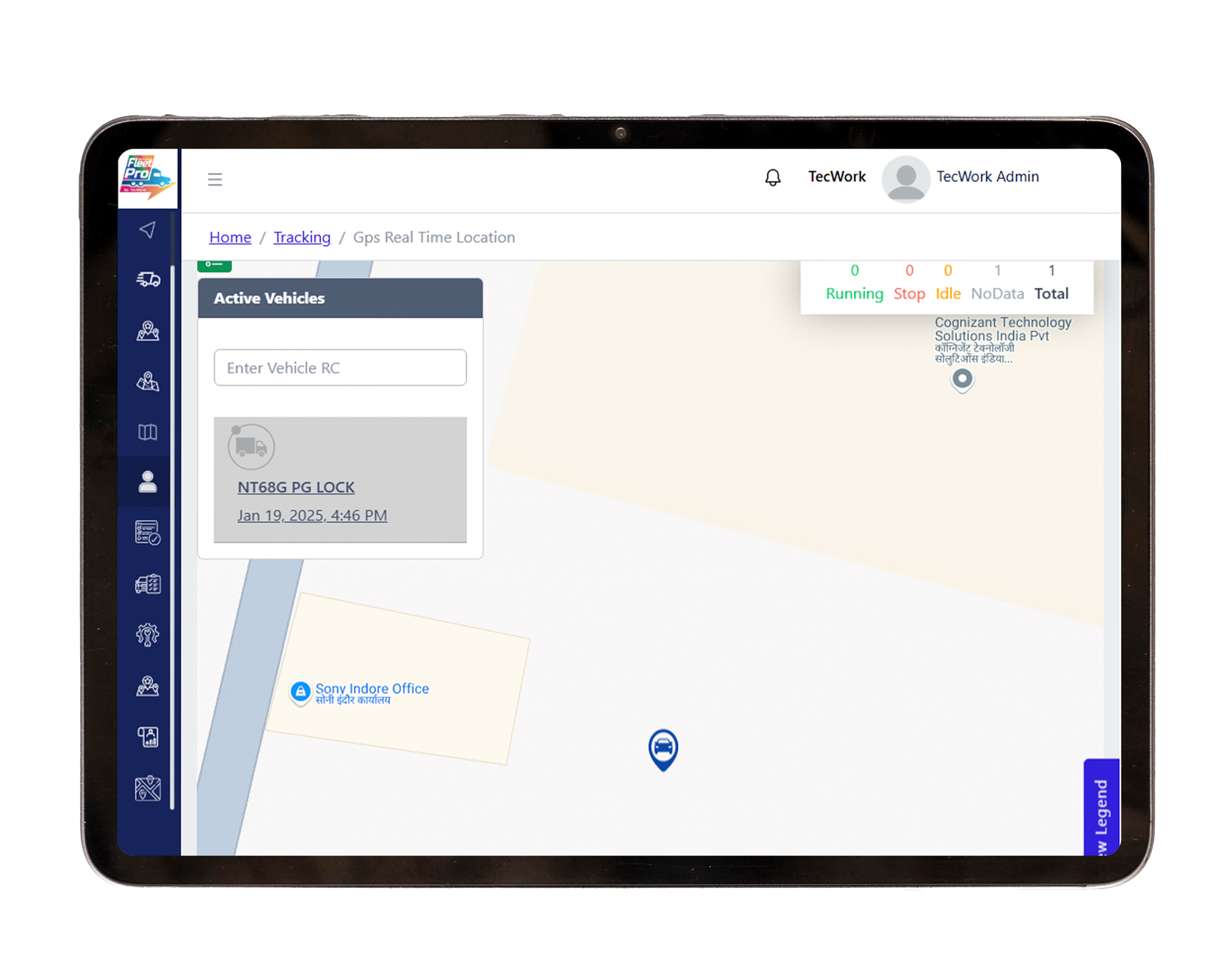 Fleet Lock with GPS Tracking | E-Lock System for Fleets