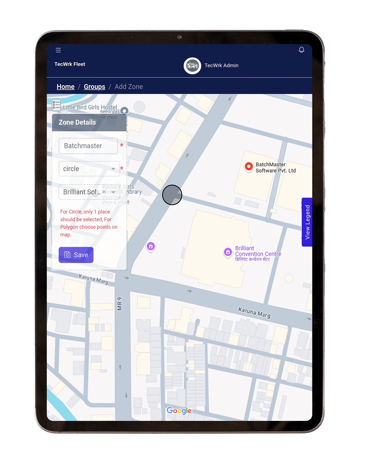 Ward-and-Zone-Creation - BatchMaster Software Pvt. Ltd