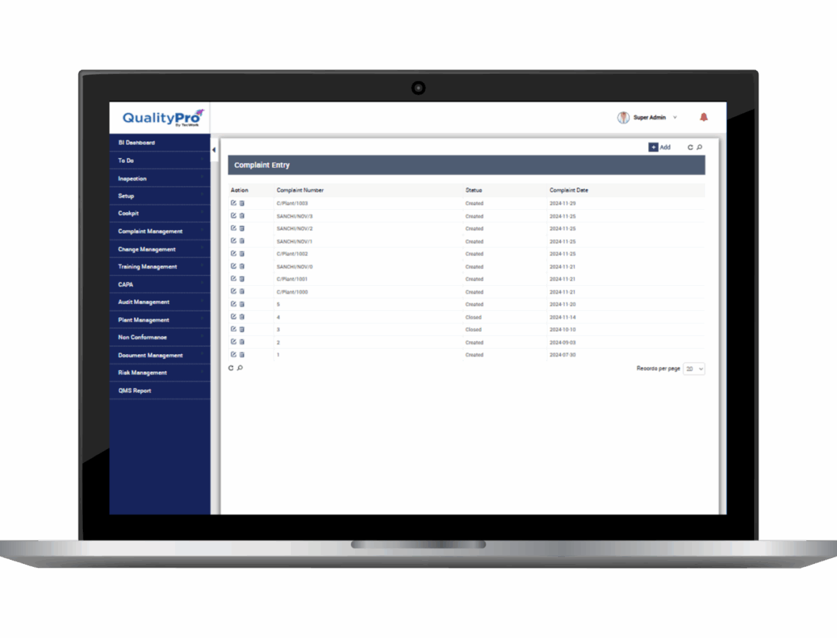 Complaint Management System for Efficient Issue Resolution
